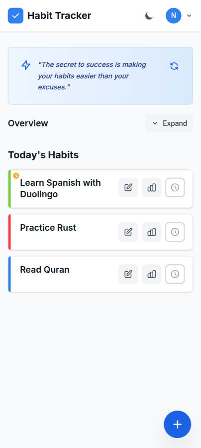 Habit Tracker